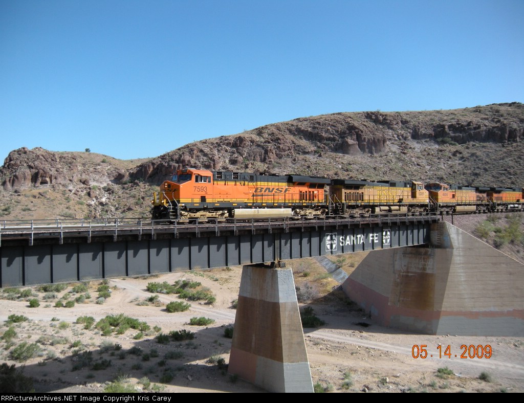 BNSF 7593
